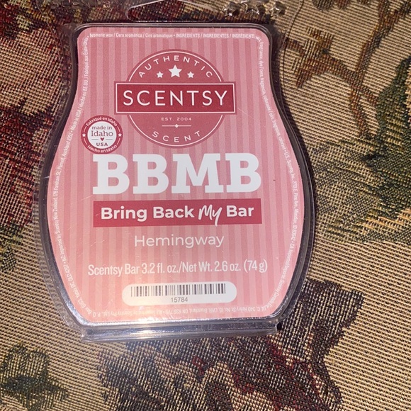 Scentsy | Other | Scentsy Bar In Hemingway Scent Bring Back My Bar ...
